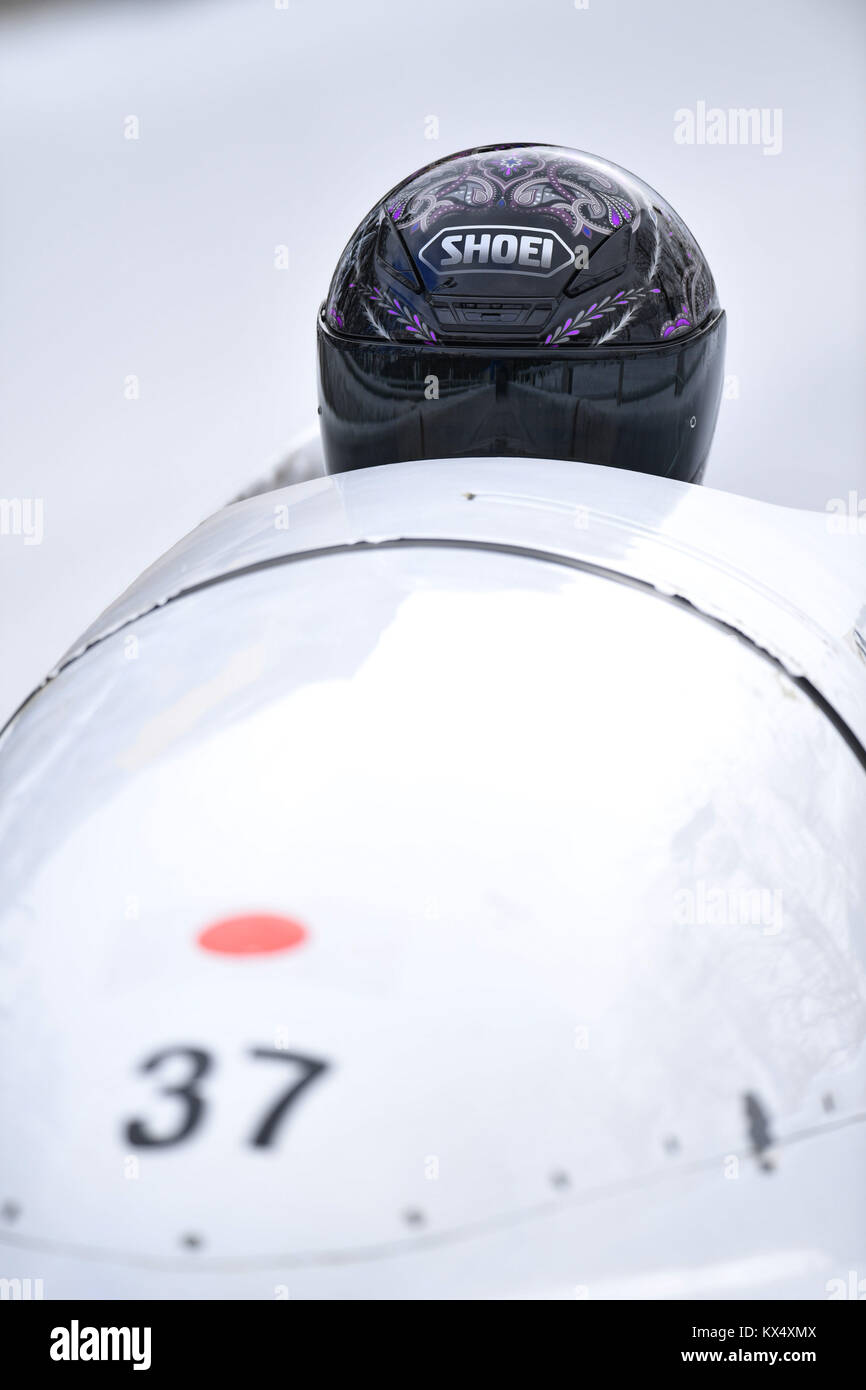 the Spiral, Nagano, Japan. 7th Jan, 2018. Minami Honna & Sayaka ...