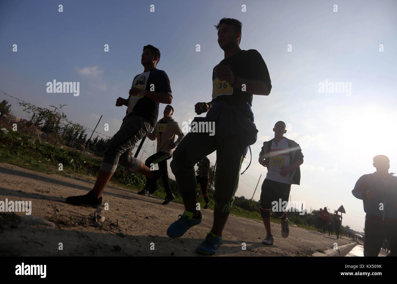 Gaza City, Gaza Strip, Palestinian Territory. 7th Jan, 2018 ...