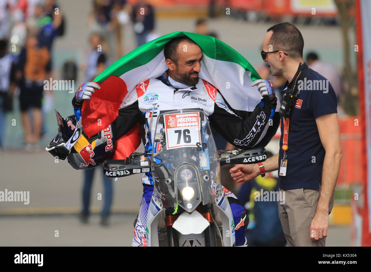 Lima, Lima, Peru. 6th Jan, 2018. RALLY - DAKAR - START - STAGE 1 ...