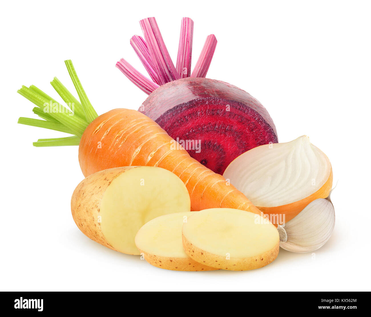Pile of chopped vegetables cut out hi-res stock photography and images ...
