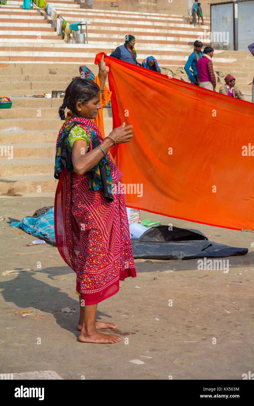 Varanasi Ghats Stairs High Resolution Stock Photography and Images - Alamy