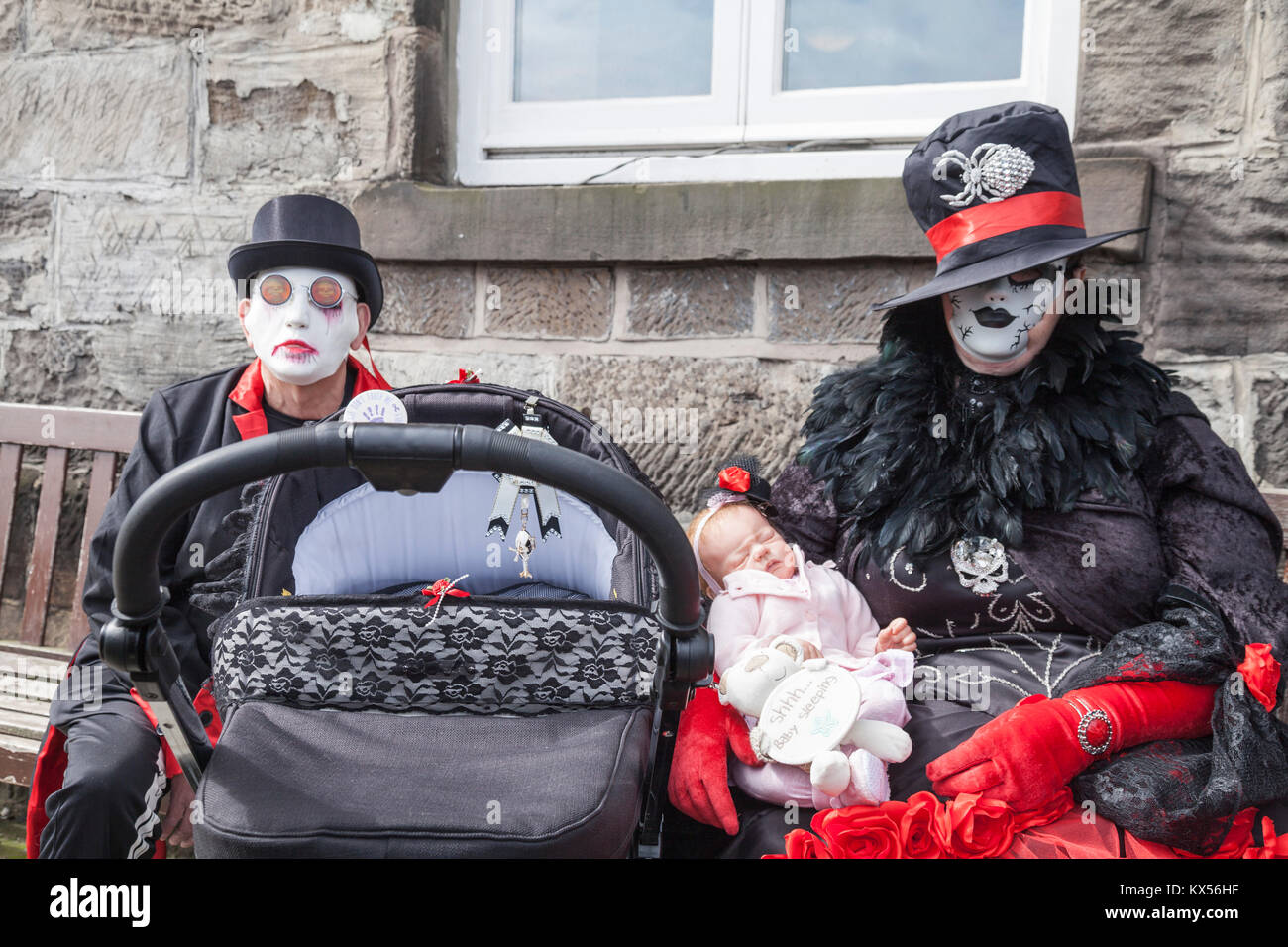 Goth Weekend at Whitby,England,UK Stock Photo - Alamy