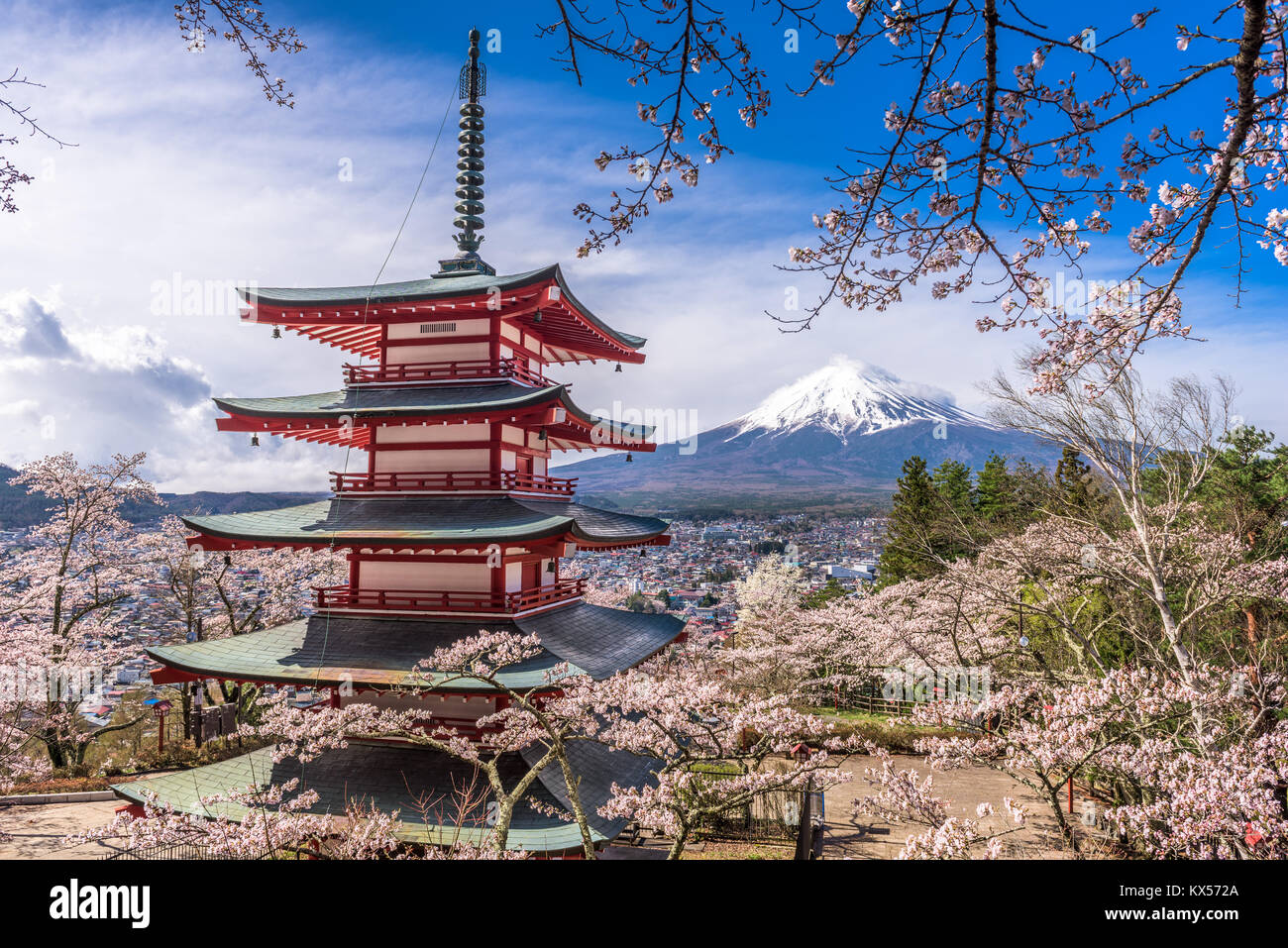 View of mt fuji hi-res stock photography and images - Alamy