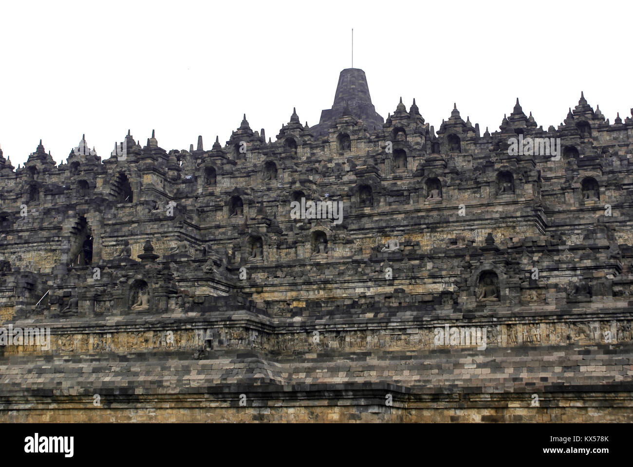 Buddhist monument Borobudur, Java island, Indonesia Stock Photo - Alamy