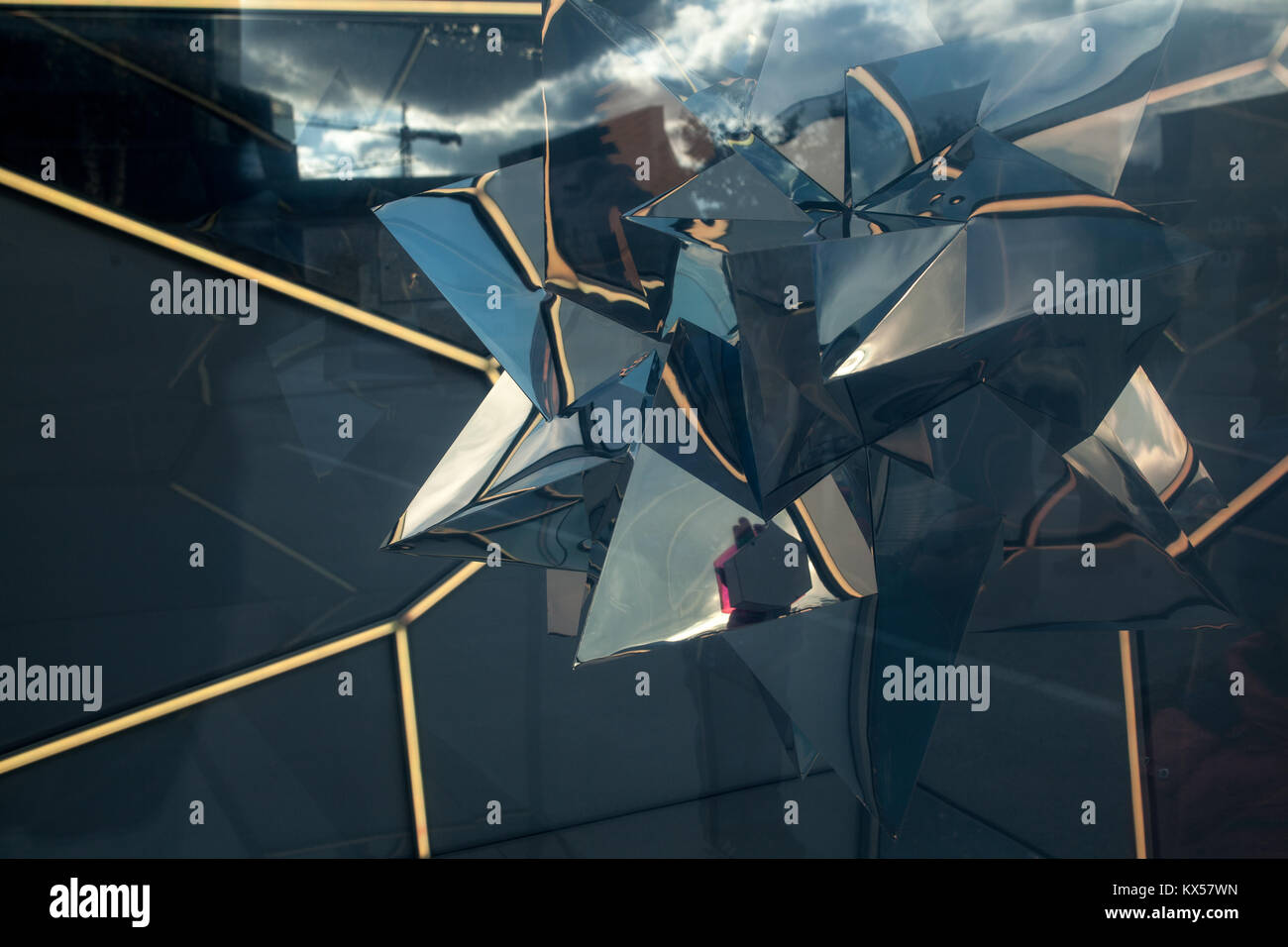 abstract transparent reflection background with color line Stock Photo ...