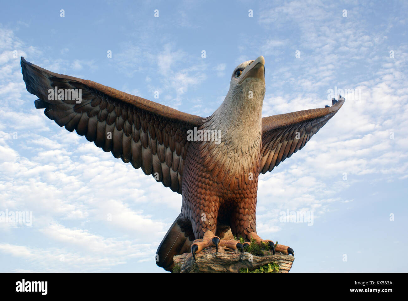 Big eagle, Langkawi, Malaysia Stock Photo - Alamy