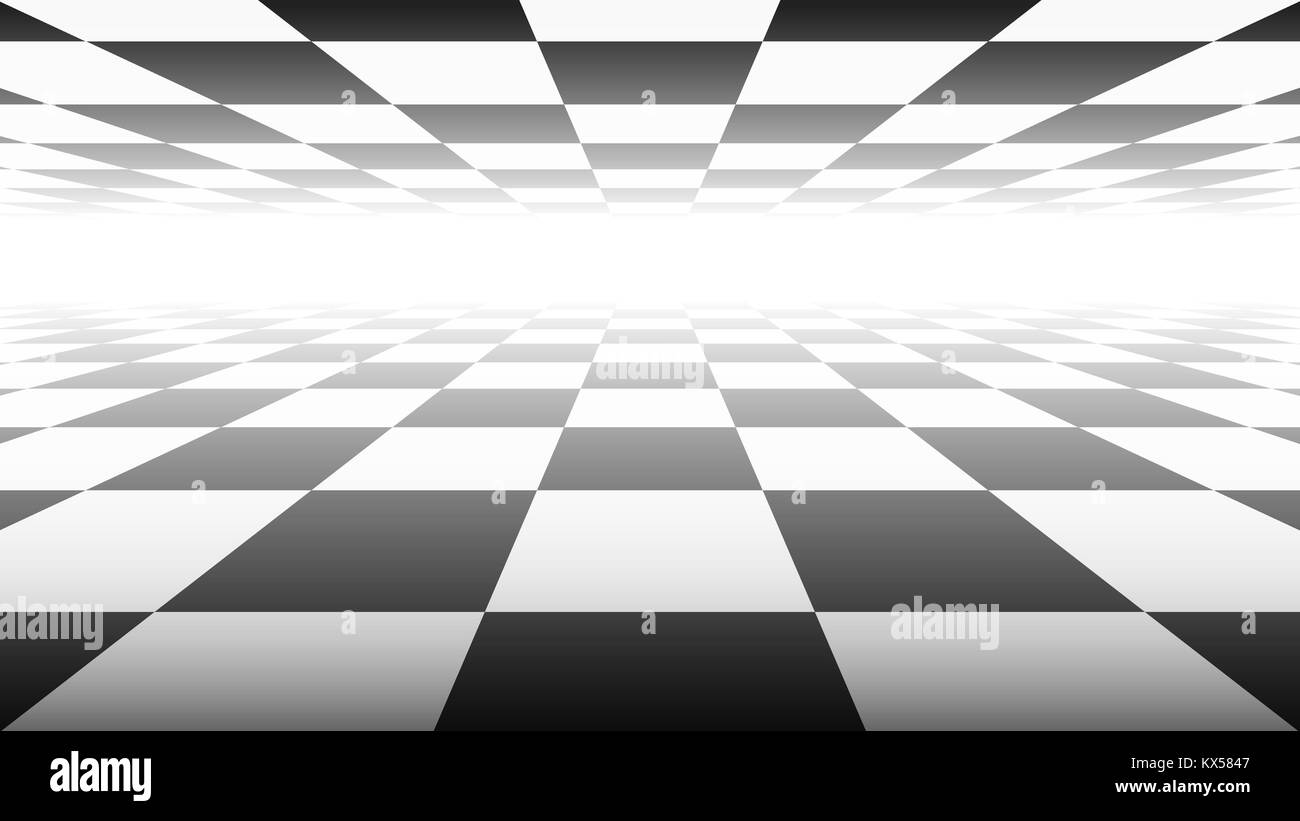 Black white checker board floor in white hi-res stock photography and ...