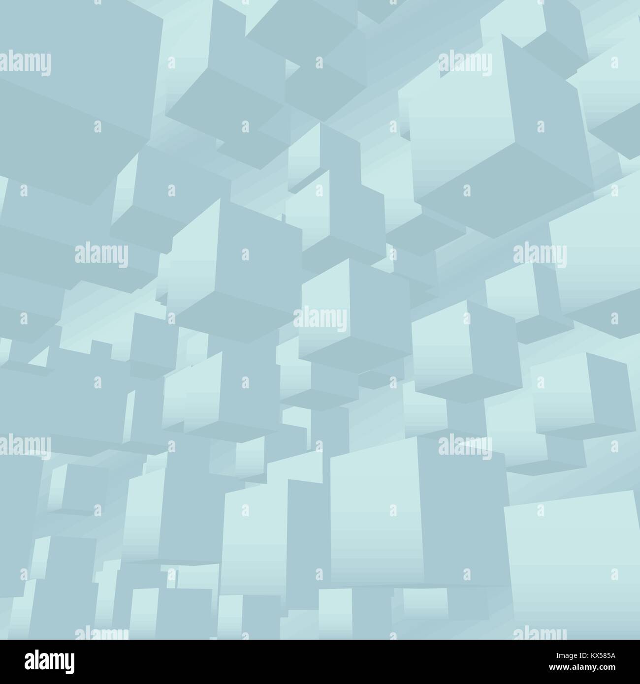 abstract cubes. dynamic geometric shapes vector illustration Stock ...