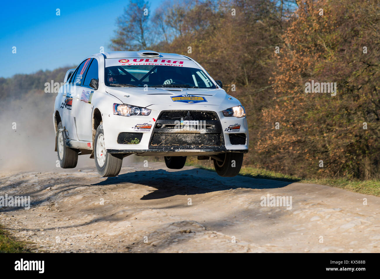 Mitsubishi Evo X Rally Car High Resolution Stock Photography and Images ...
