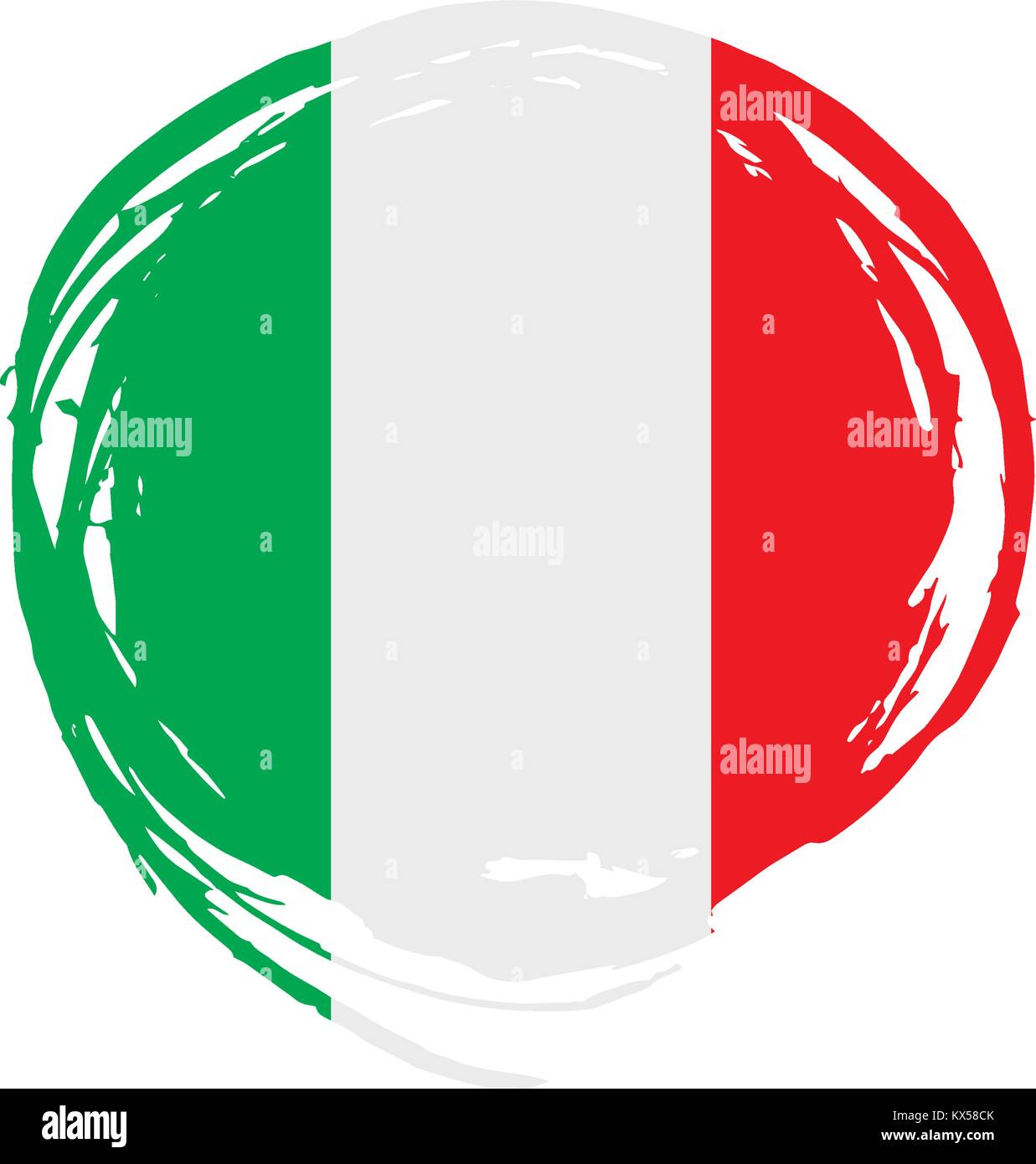 Italy flag, vector illustration Stock Vector Image & Art - Alamy