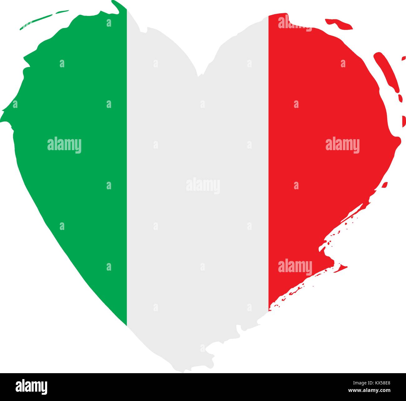 Italy flag, vector illustration Stock Vector Image & Art - Alamy