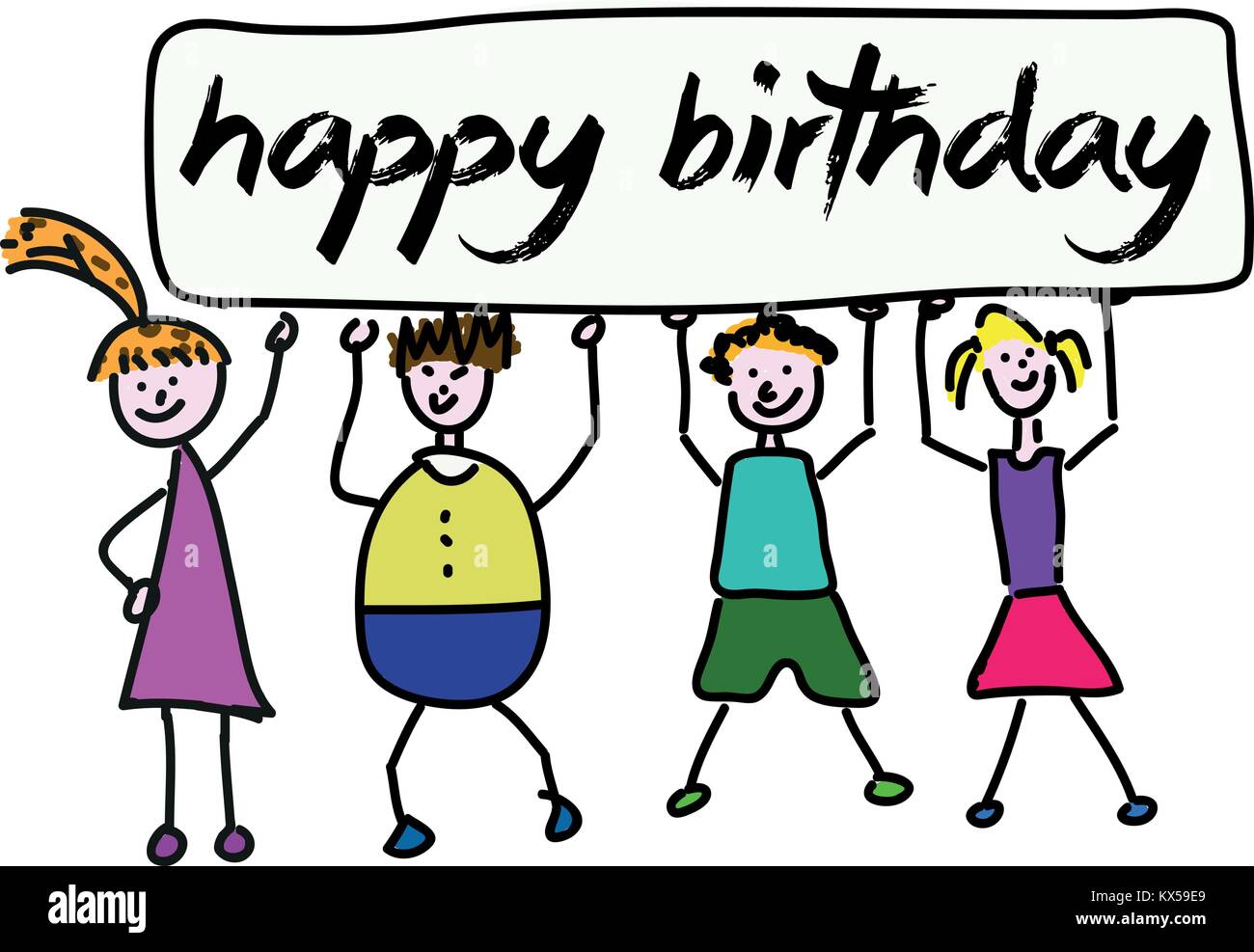 School boy birthday Stock Vector Images - Alamy