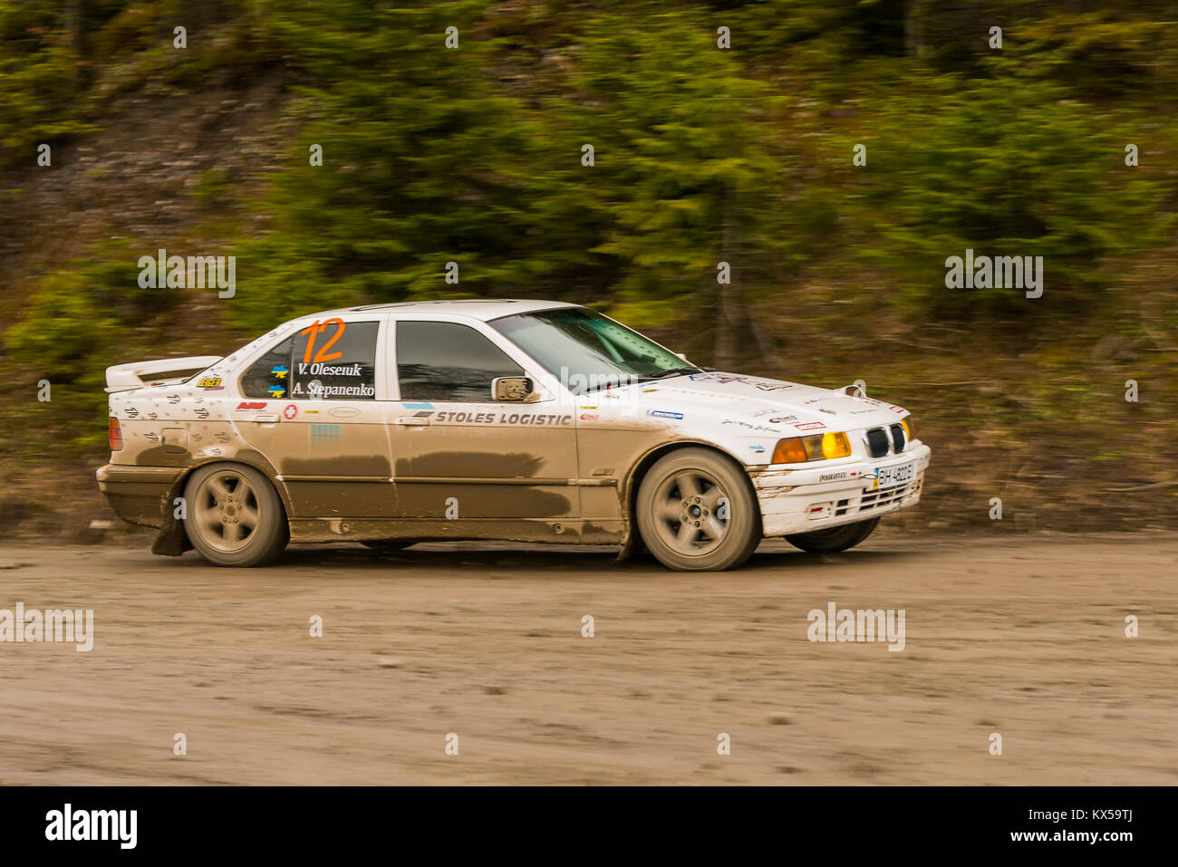 Bmw rally car hi-res stock photography and images - Alamy