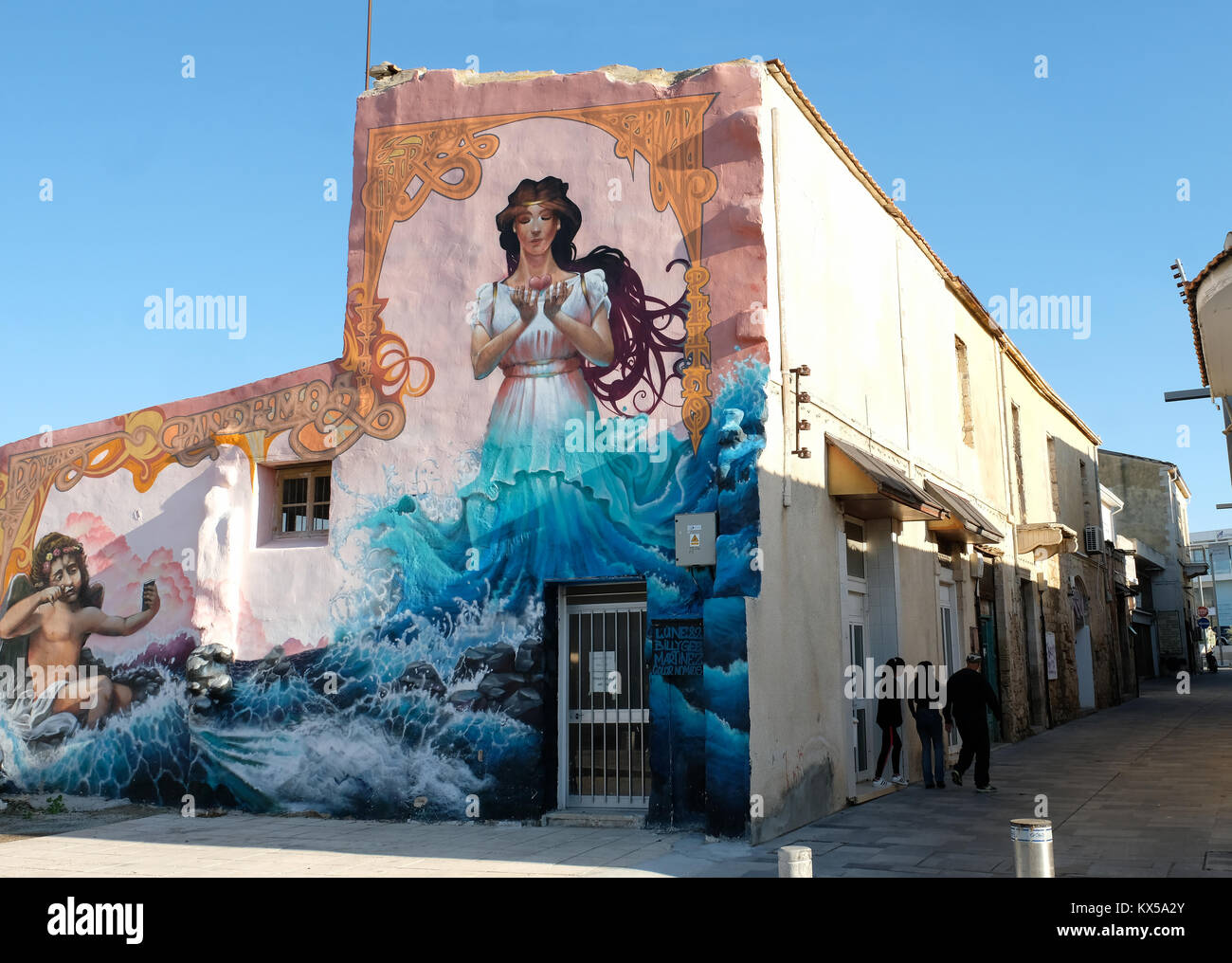 Street Art: Lune82er & Alex Martinez graffiti & Billy Gee, "Aphrodite's ...