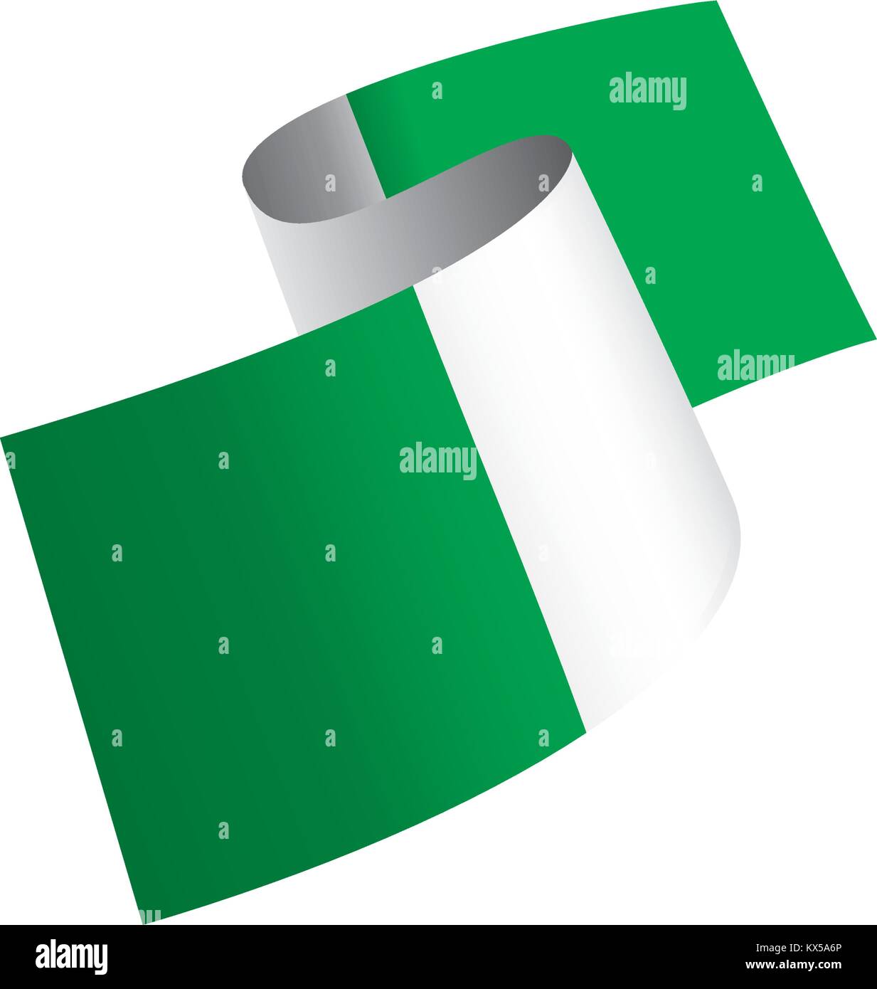 Nigeria flag, vector illustration Stock Vector Image & Art - Alamy