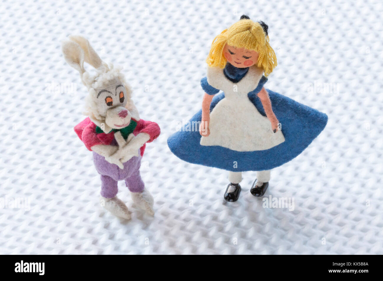 "Alice in Wonderland" Vintage Storybook Characters Stock Photo - Alamy