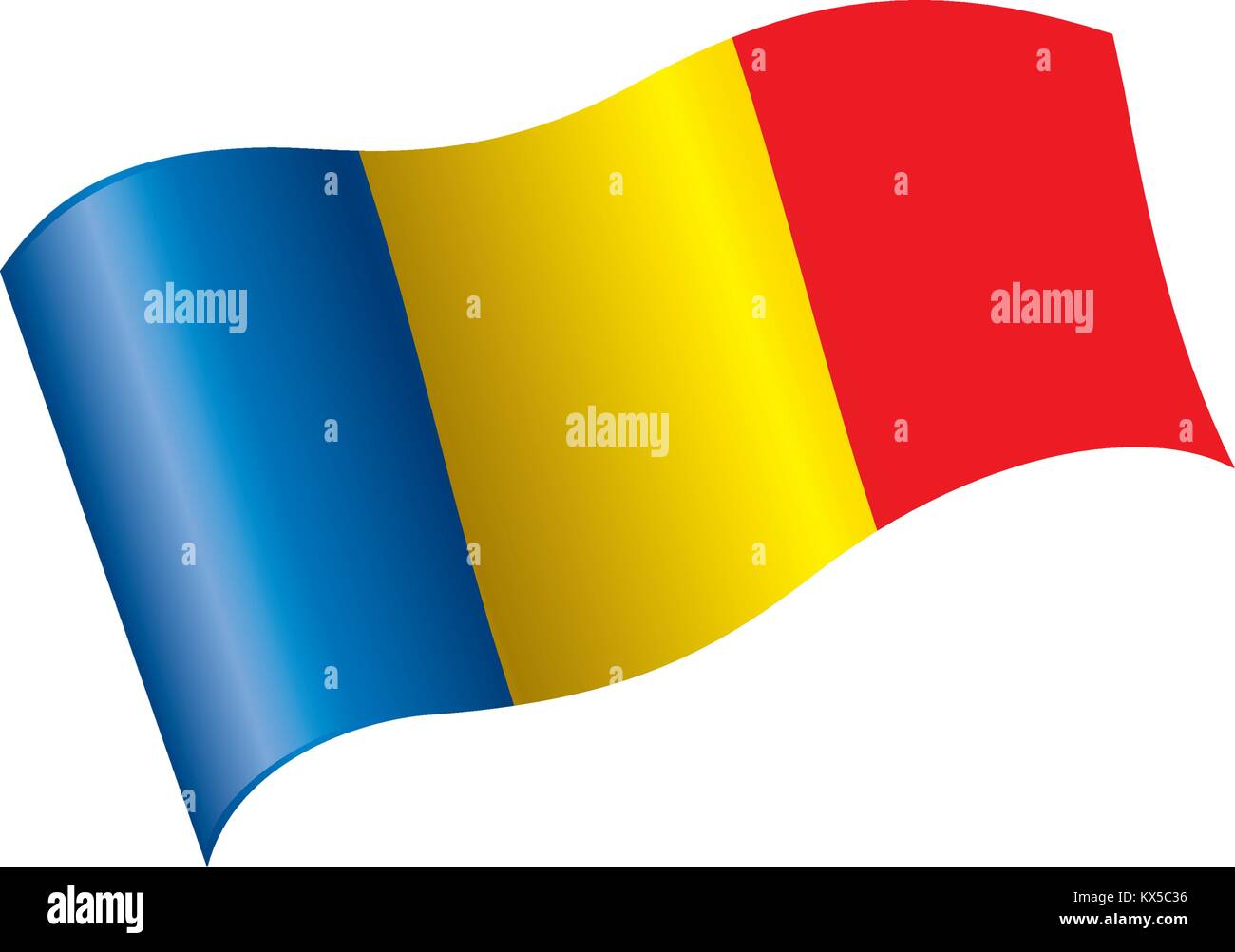 Chad flag, vector illustration Stock Vector Image & Art - Alamy