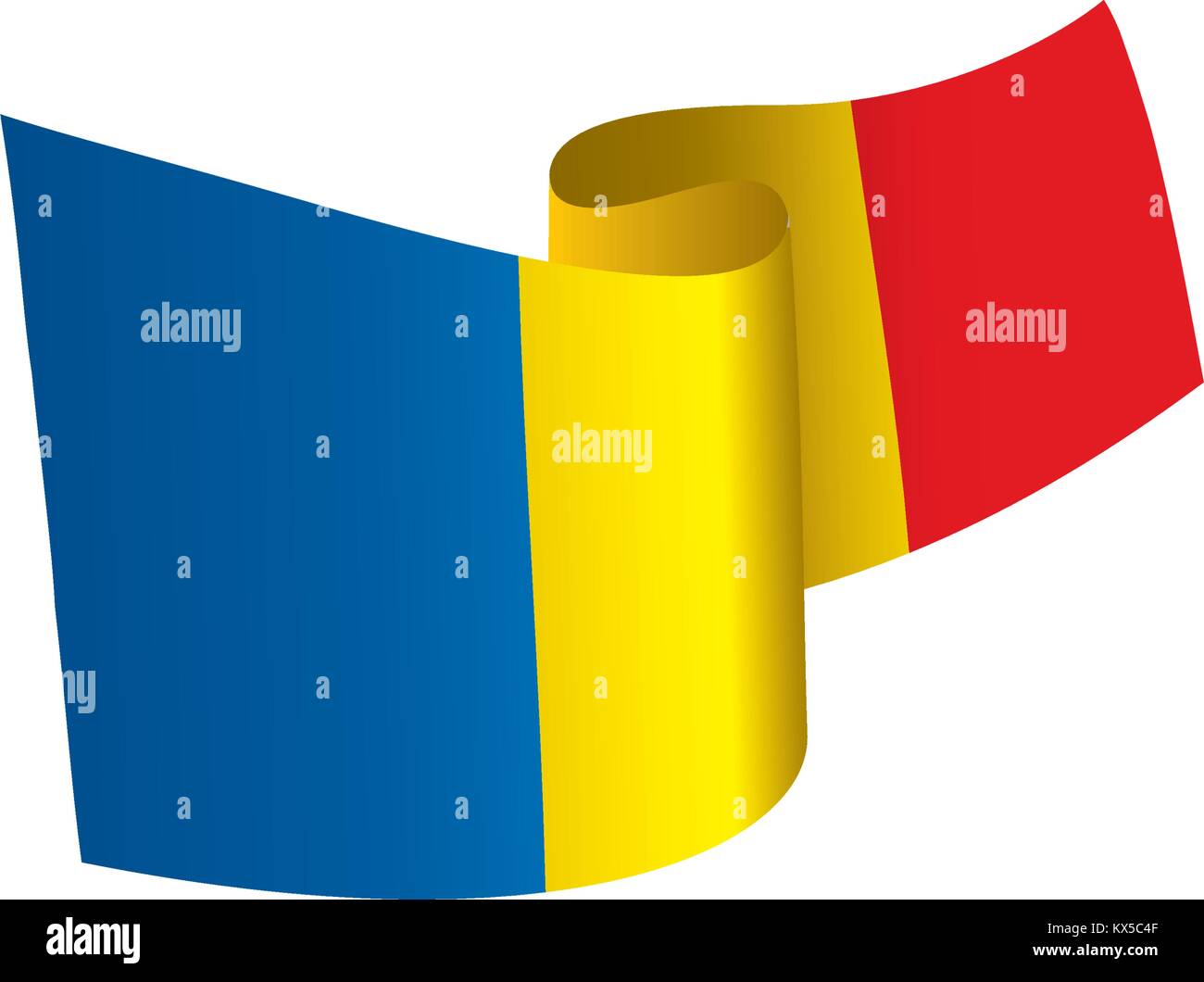 Chad flag, vector illustration Stock Vector Image & Art - Alamy