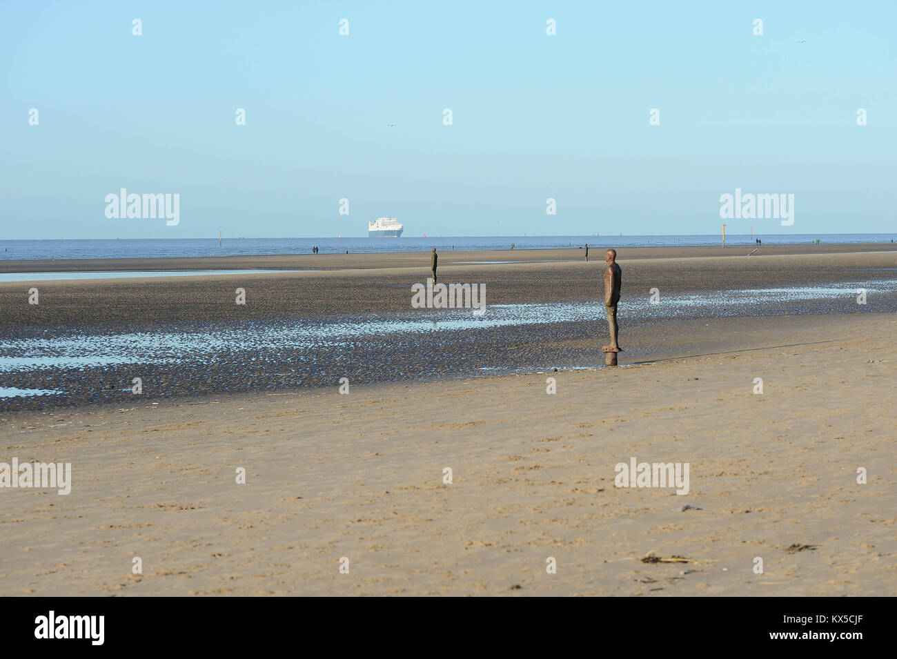 Photos of crosby beach hi-res stock photography and images - Alamy