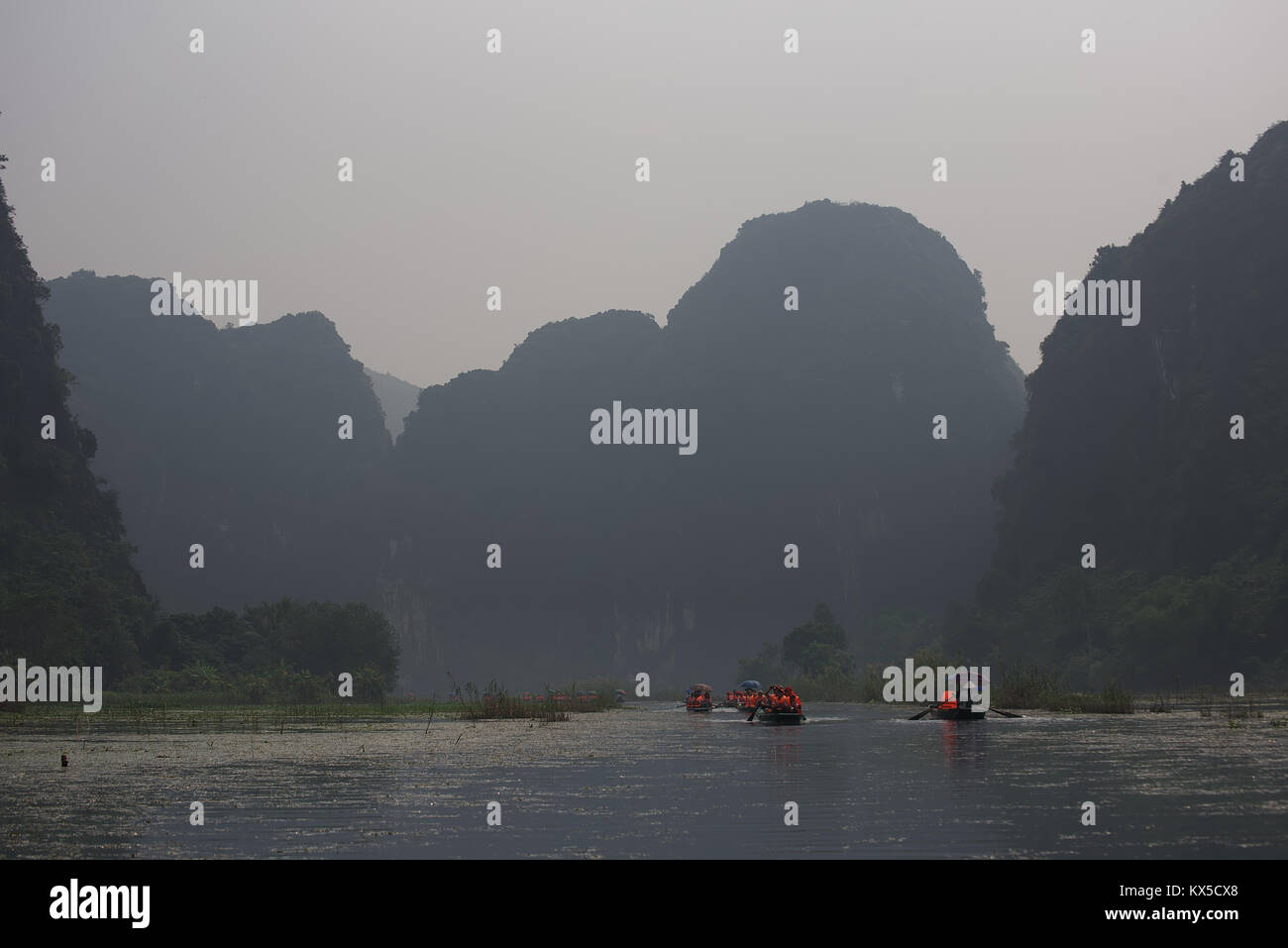 Tam Coc River Cruise, Vietnam Stock Photo - Alamy