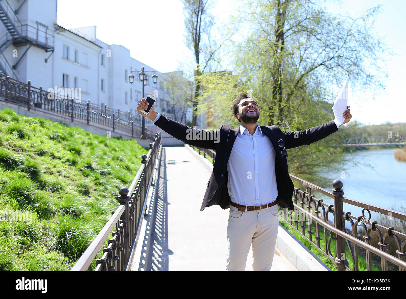 Secret agent under cover Stock Photo - Alamy