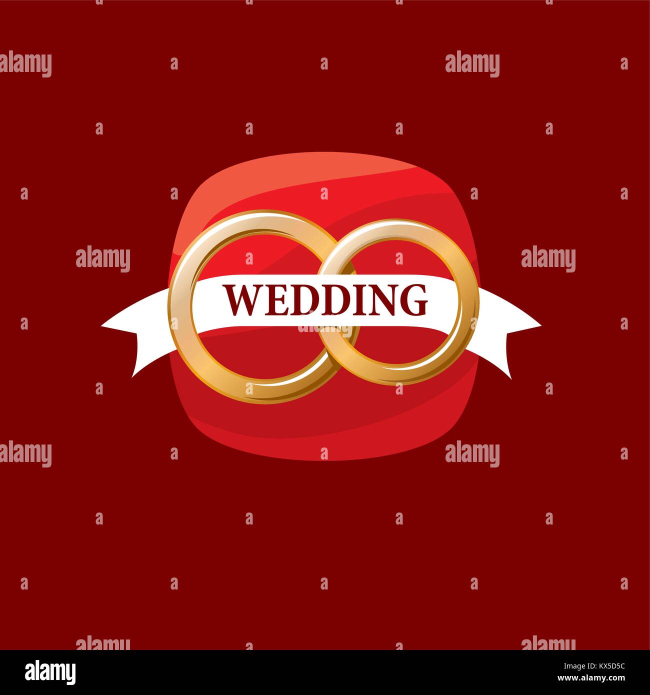 vector logo wedding Stock Vector Image & Art - Alamy