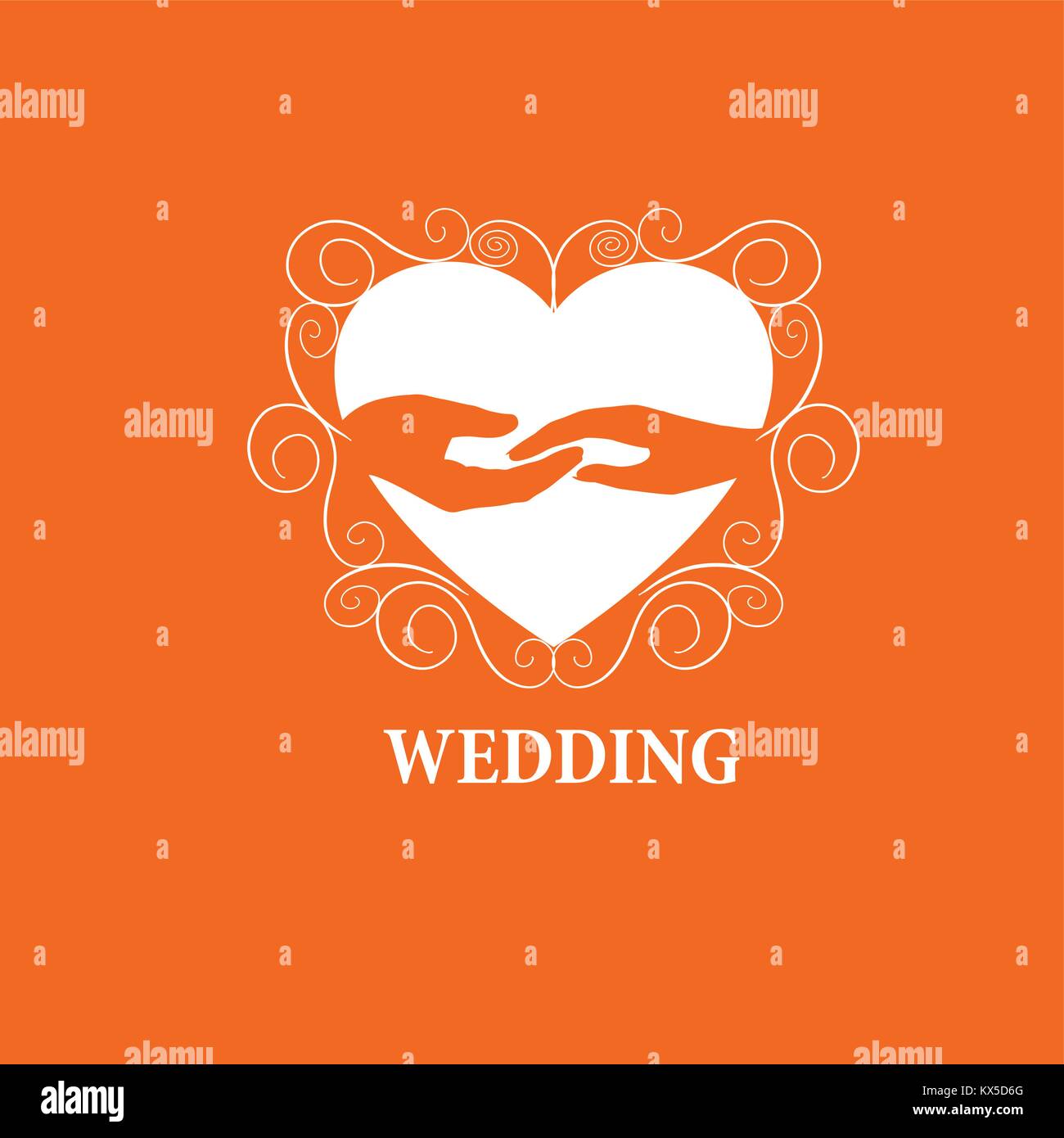 vector logo wedding Stock Vector Image & Art - Alamy