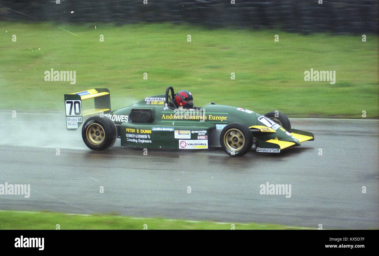 Oliver Gavin, British Formula Vauxhall Lotus 1992 Stock Photo - Alamy
