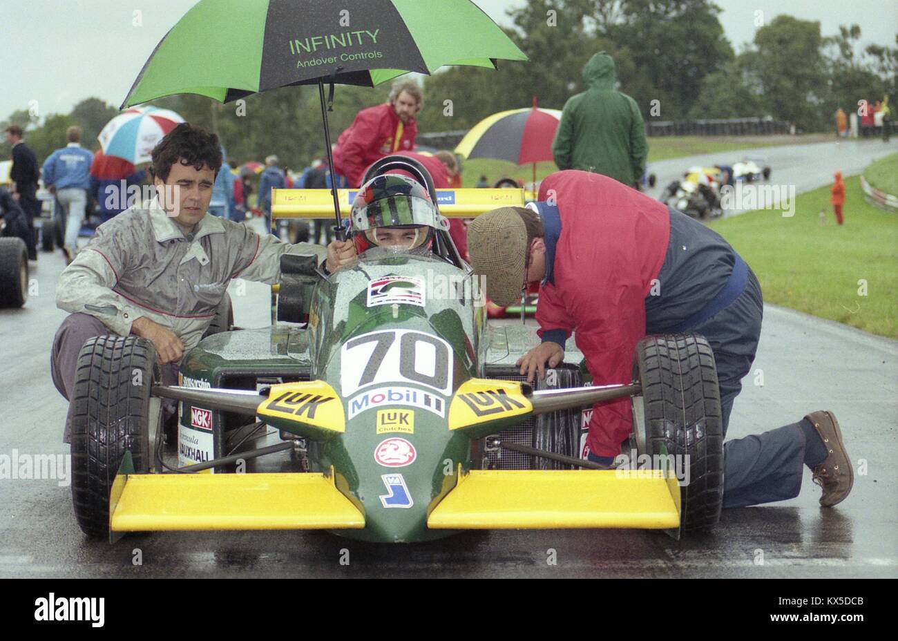 Oliver Gavin, British Formula Vauxhall Lotus 1992 Stock Photo - Alamy