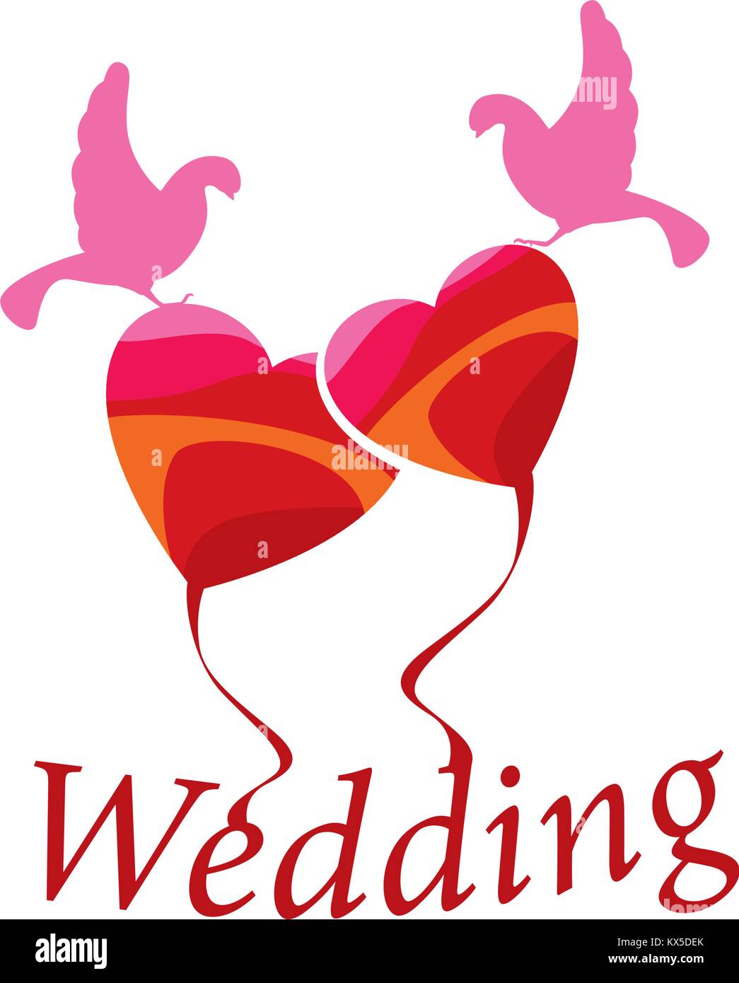 vector logo wedding Stock Vector Image & Art - Alamy