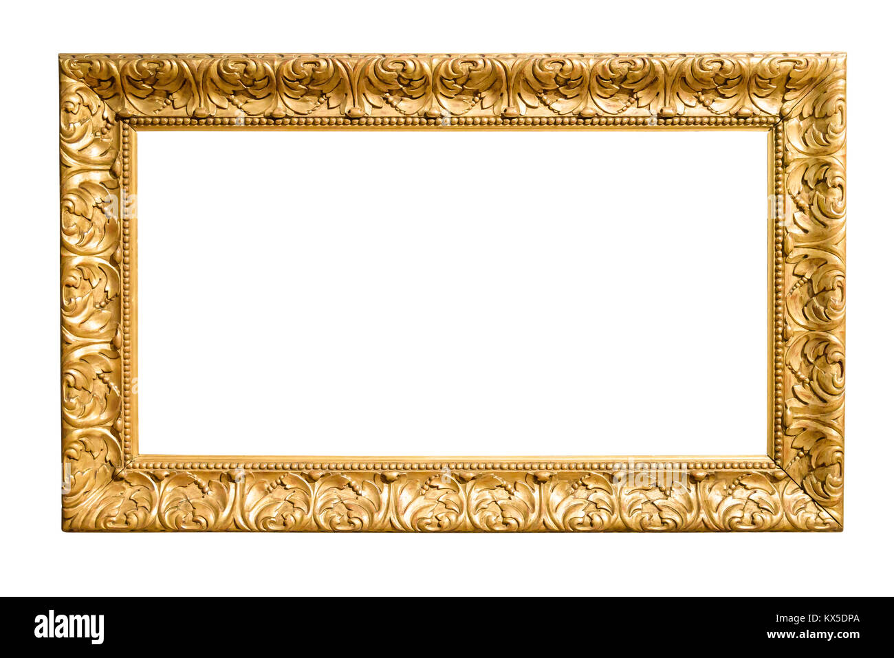 Ornate Gold Frame Rectangle