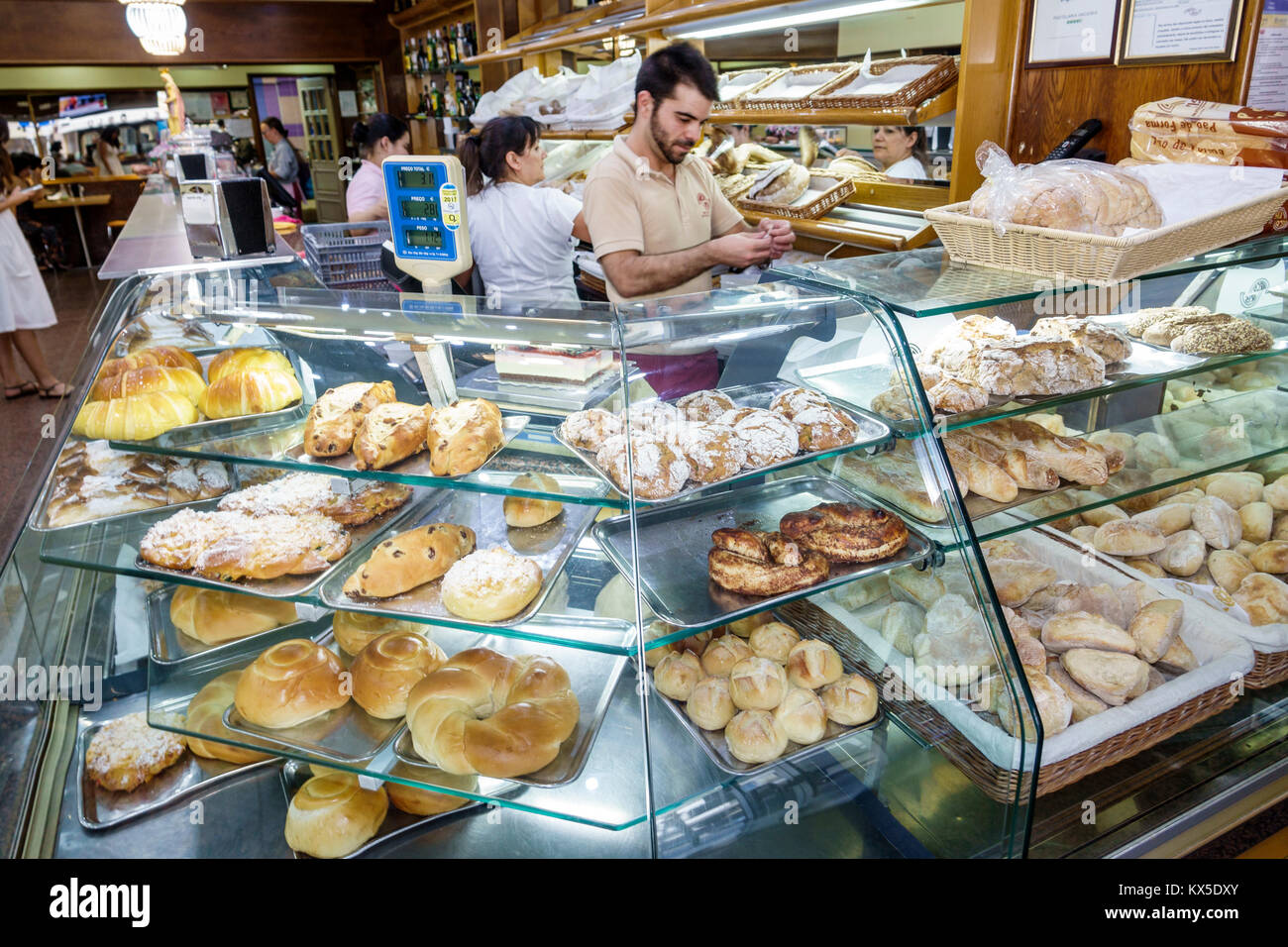 Coimbra Portugal,historic center,Arco Iris,bakery,display case,bread ...