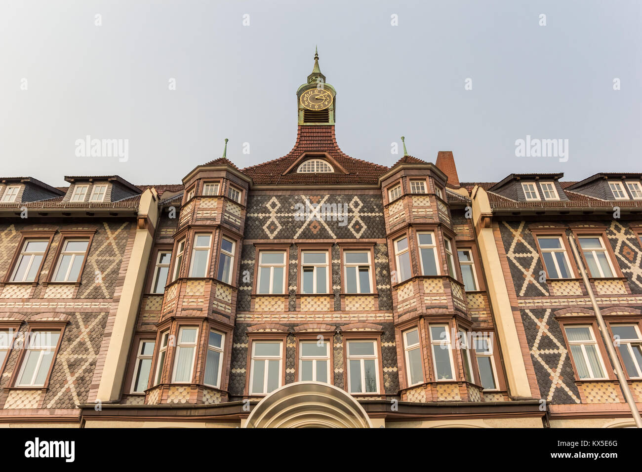 Facade of the town hall of Einbeck, Germany Stock Photo - Alamy