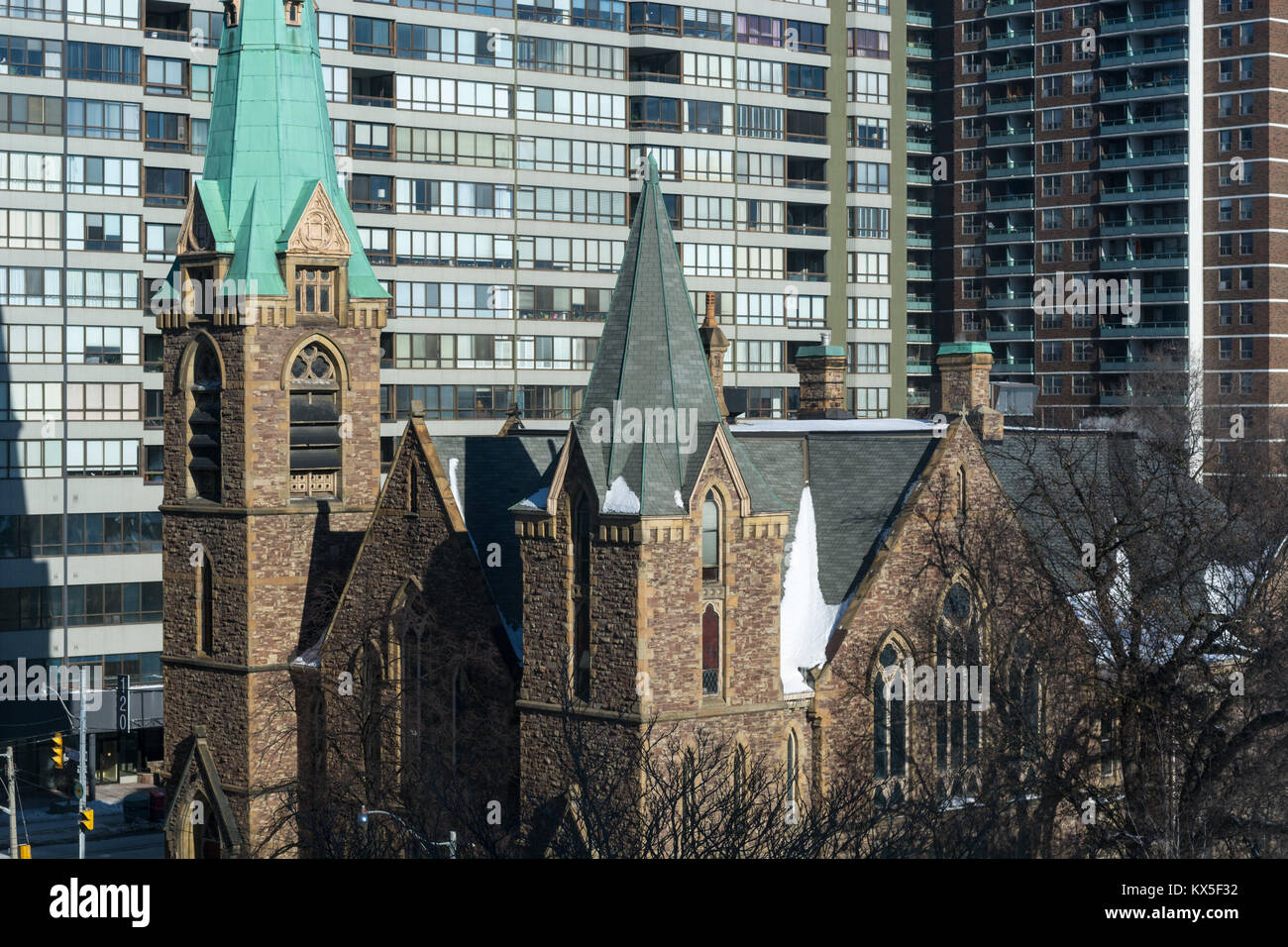 Old City Church Building Toronto Ontario Stock Photo - Alamy