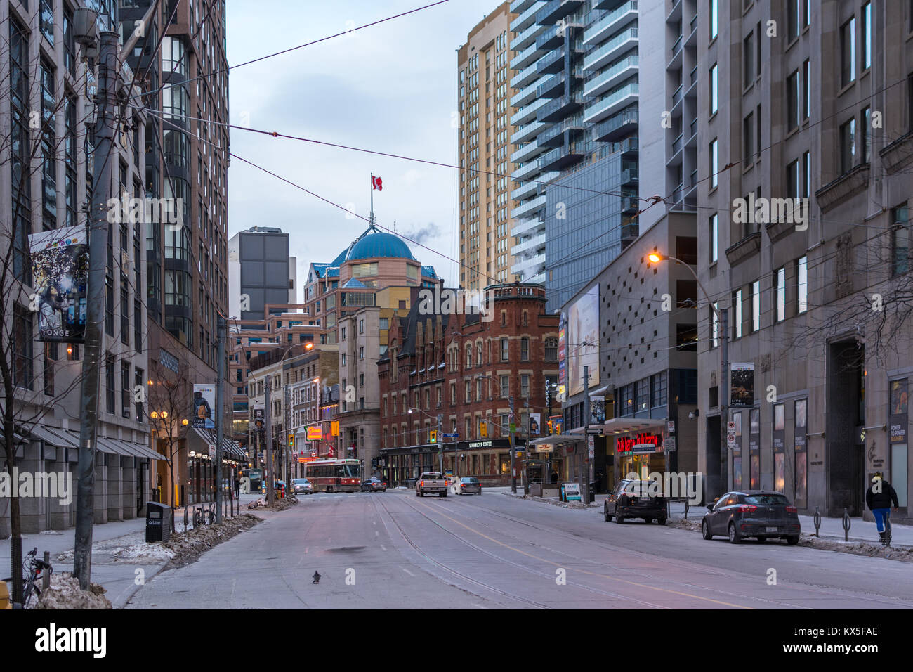 Canada toronto bloor street hi-res stock photography and images - Alamy
