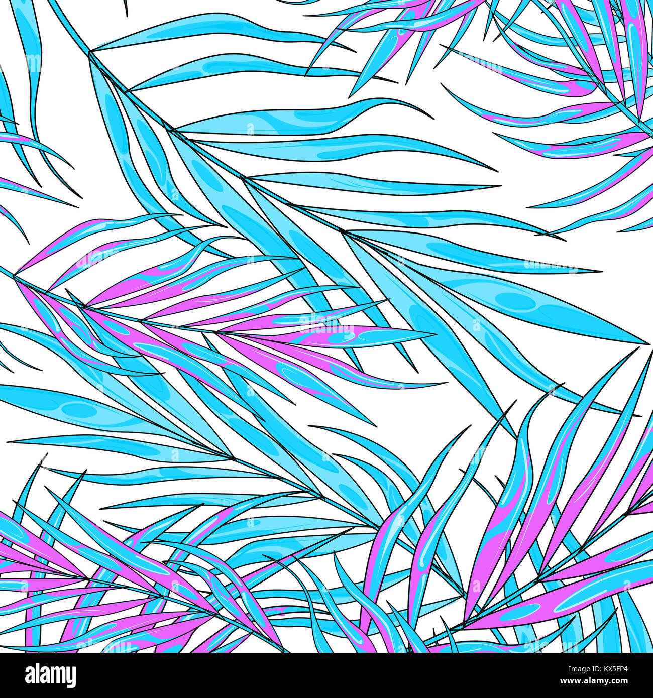 Tropic summer vibes leaf background. Vector illustration Stock Photo ...