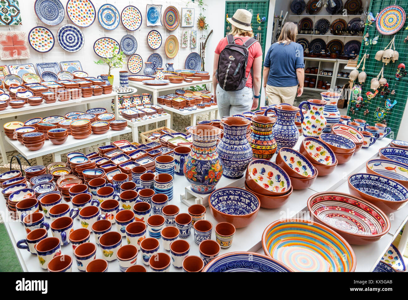 Lisbon Portugal,Castelo quarter,shopping shopper shoppers shop shops ...