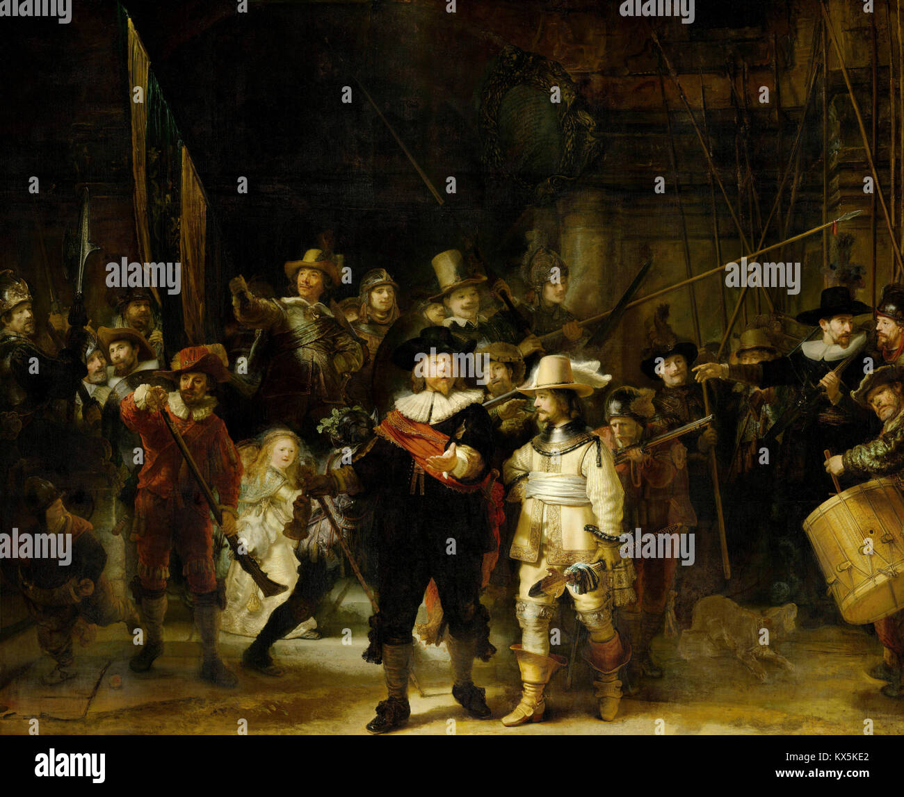 The night watch' rembrandt hi-res stock photography and images - Alamy