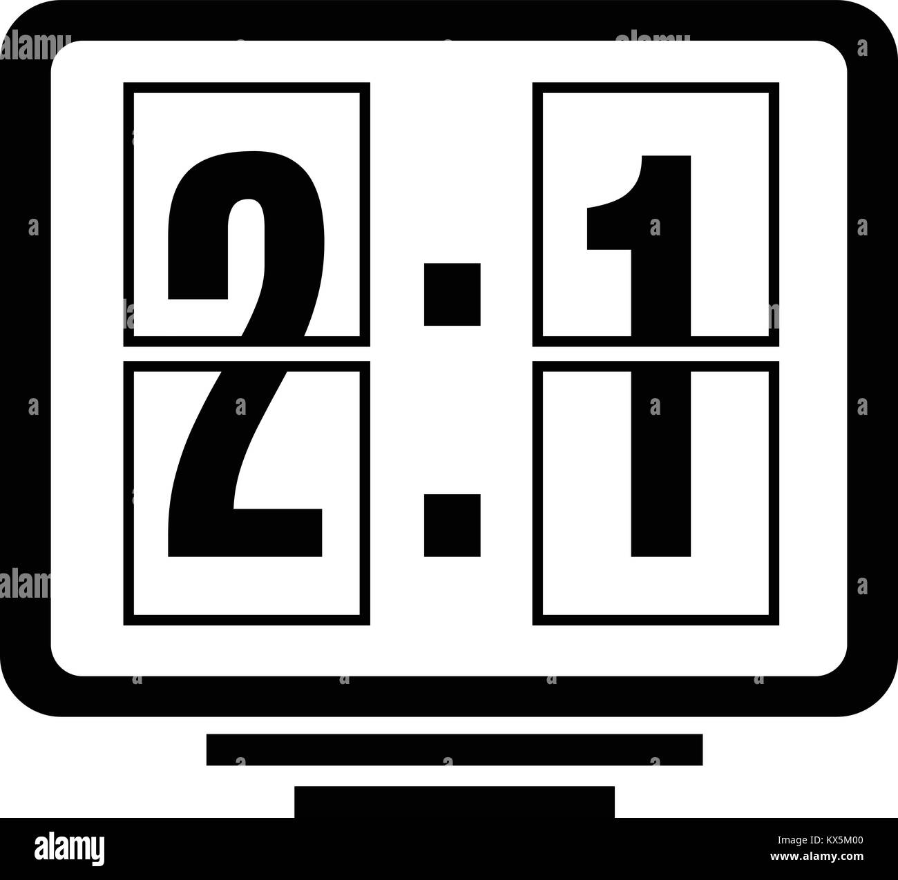 Football scoreboard icon, simple black style Stock Vector Image & Art ... Football scoreboard icon, simple black style Stock Vector Image & Art ...