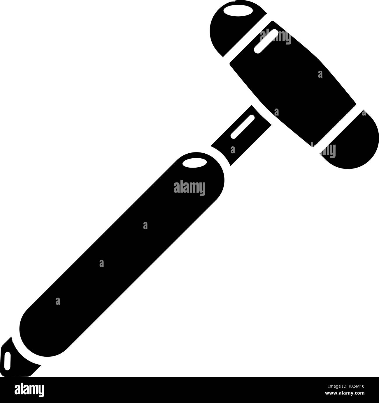 Medical mallet icon, simple style Stock Vector Image & Art - Alamy