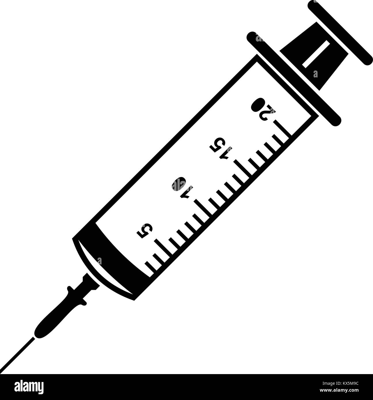 Syringe icon, simple black style Stock Vector Image & Art - Alamy