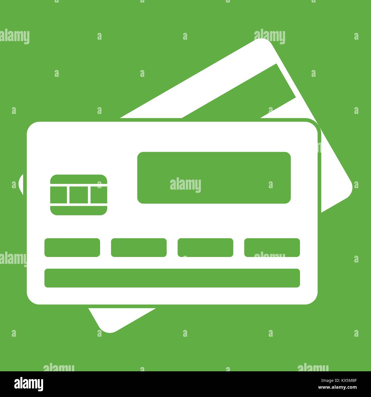 Credit card icon green Stock Vector Image & Art - Alamy
