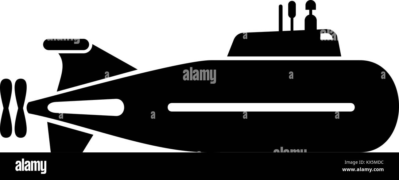 Fast submarine icon, simple style Stock Vector Image & Art - Alamy