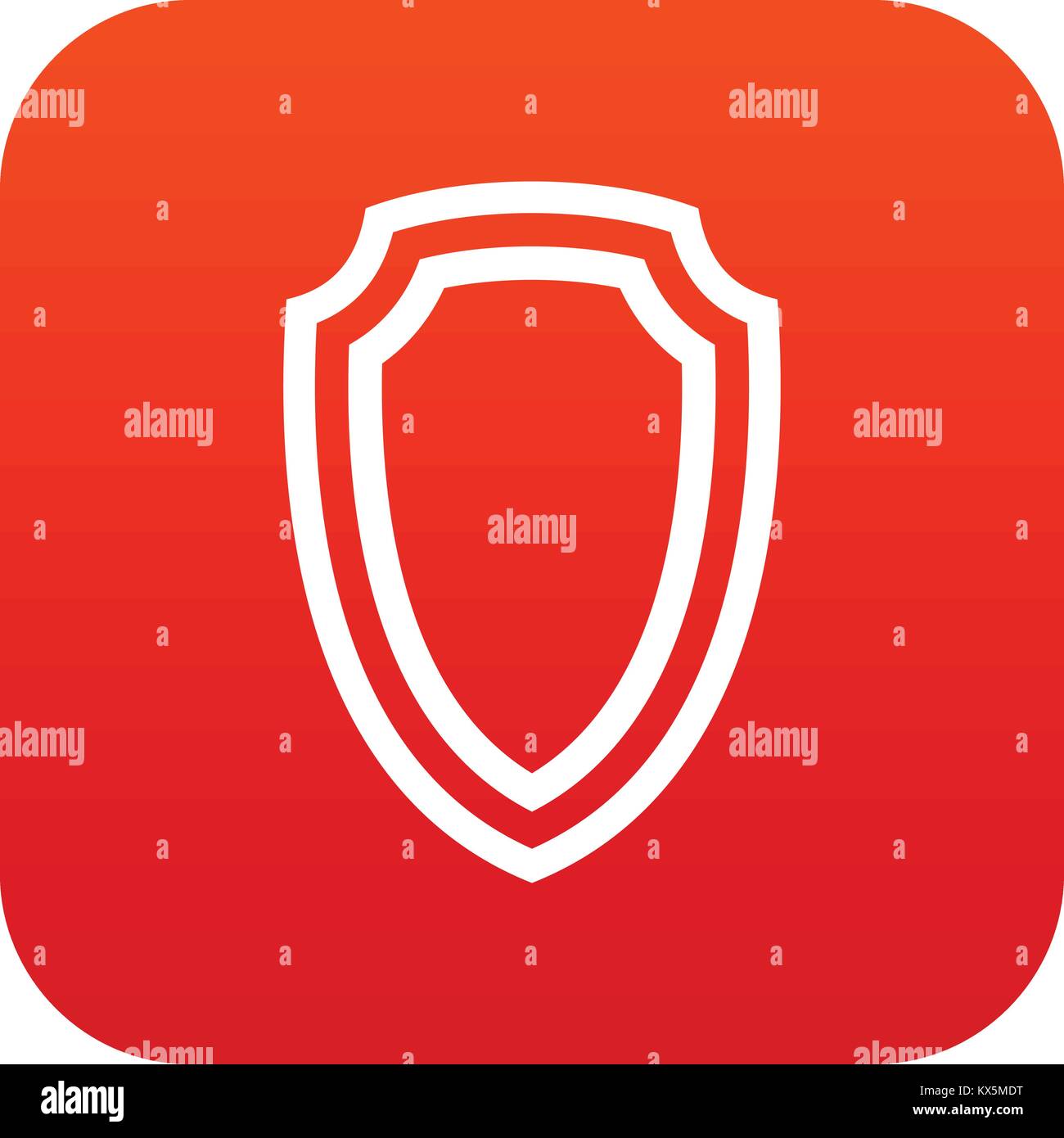 Army shield icon digital red Stock Vector Image & Art - Alamy