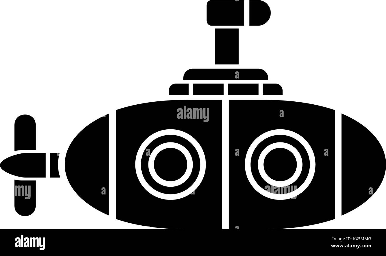 Submarine icon, simple style Stock Vector Image & Art - Alamy