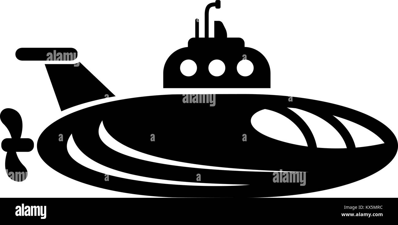 Oval submarine icon, simple style Stock Vector Image & Art - Alamy