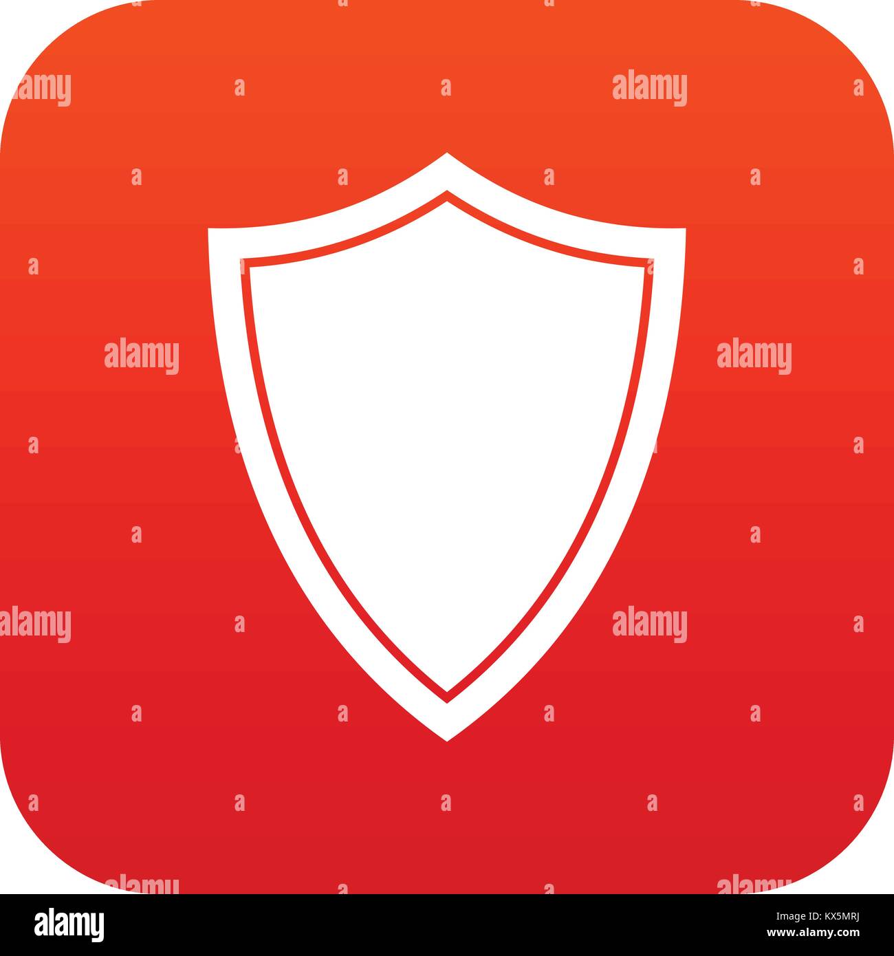 Shield for war icon digital red Stock Vector Image & Art - Alamy