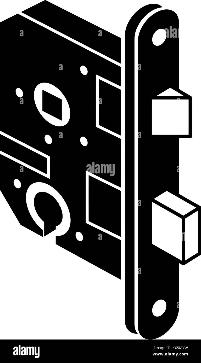 Standard door lock icon, simple style Stock Vector Image & Art - Alamy