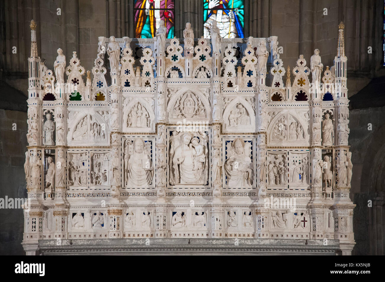 Italian Gothic Arch of St. Donatus in Cattedrale dei Santi Pietro e ...