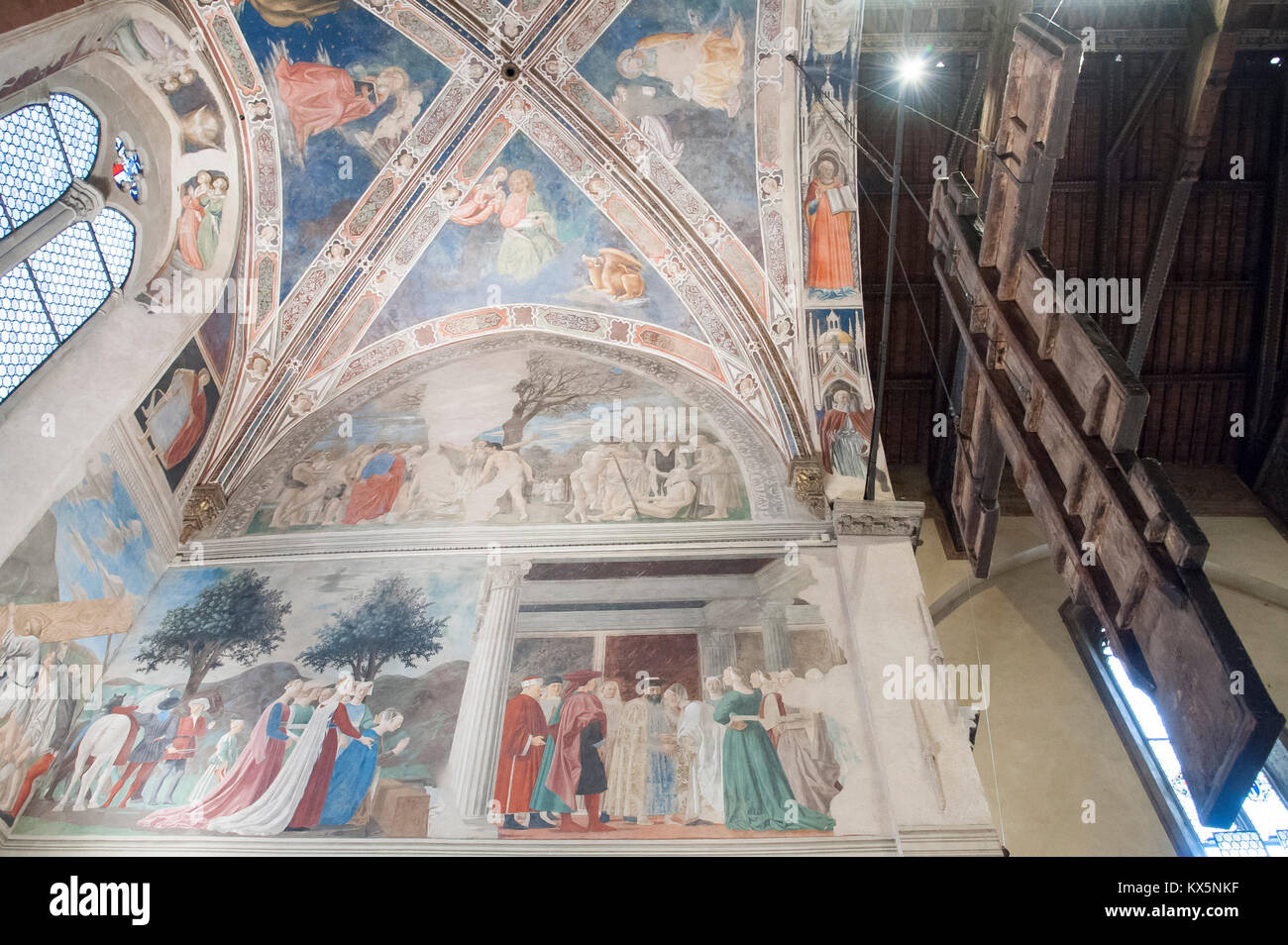 Fresco cycle The Legend of the True Cross by Piero della Francesca in ...